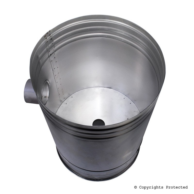 Black Sawdust Burner